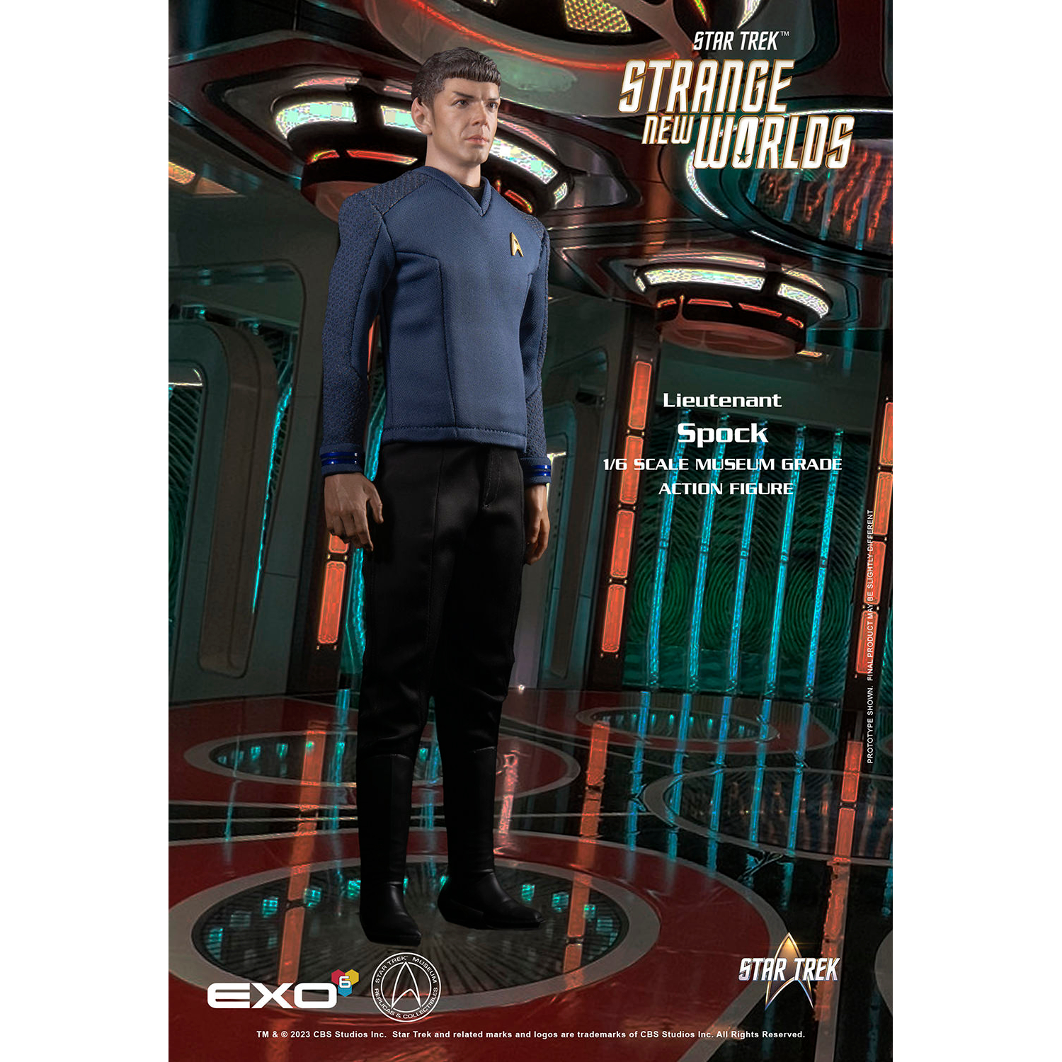 Star Trek: Strange New Worlds - Spock 1:6 Scale Figure EXO-6 912932 EXO ...