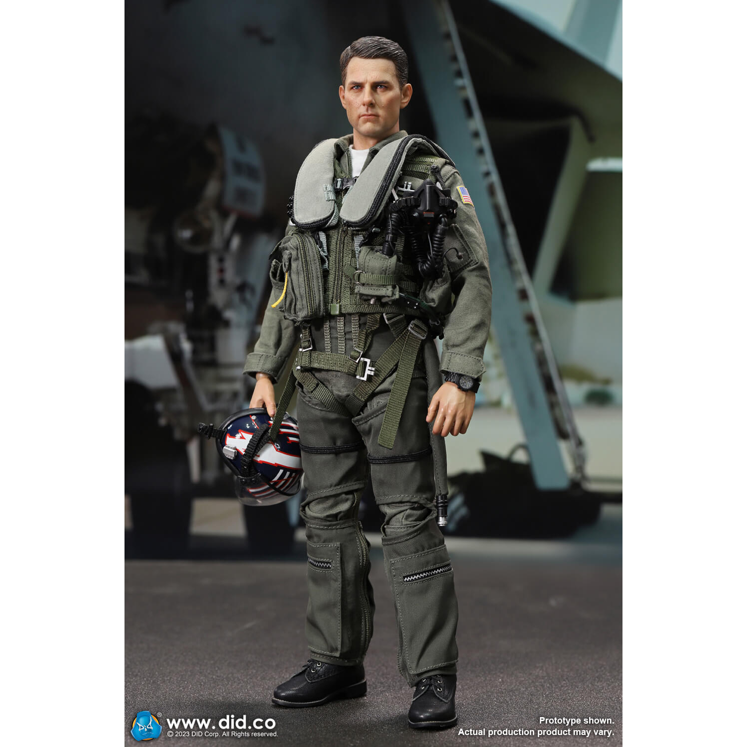 US Navy Fighter Weapons School Instructor F/A-18E Pilot – Captain Mitchell 1:6 scale figure DID ...