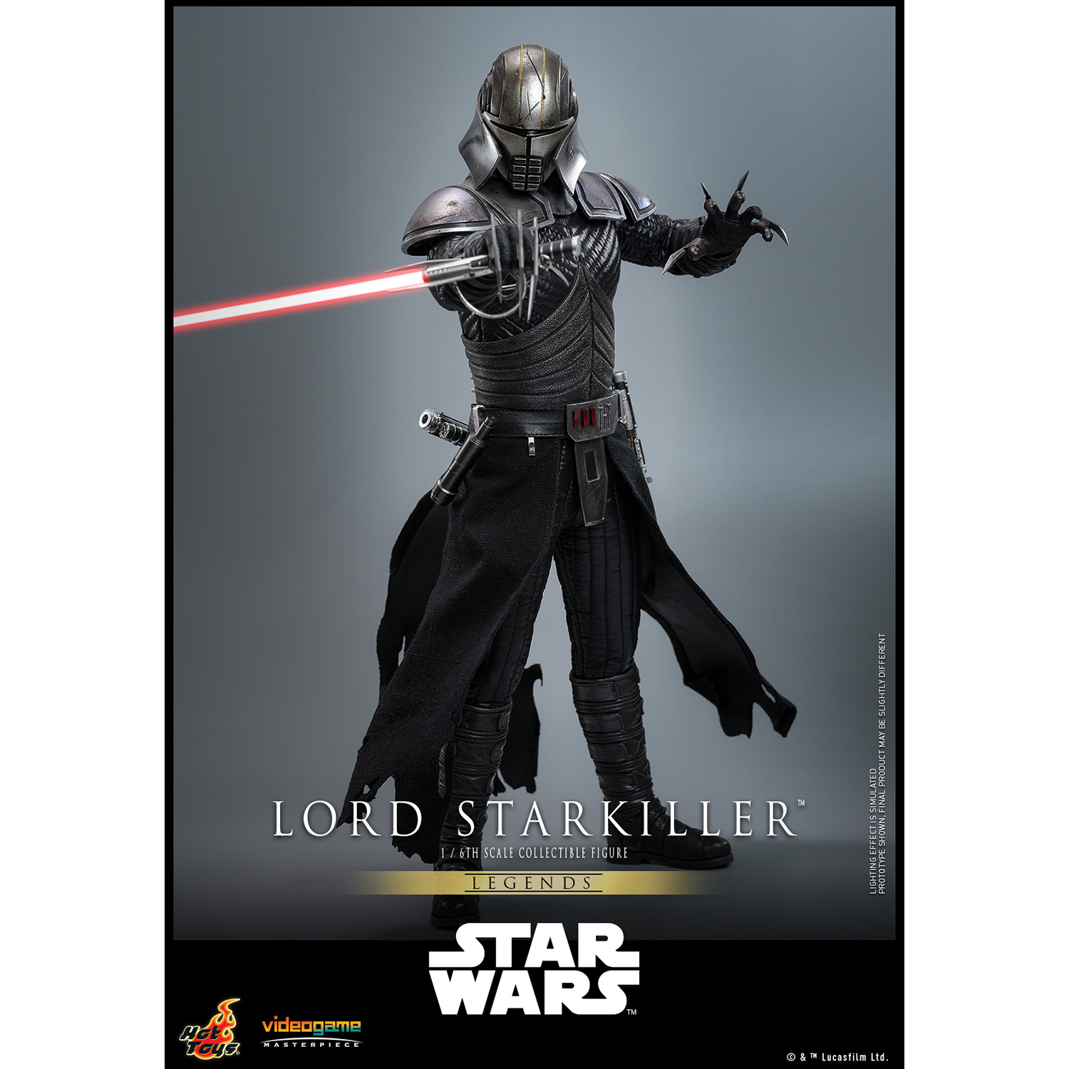 Star Wars Lord Starkiller 1:6 Scale Figure Hot Toys 913304 VGM63