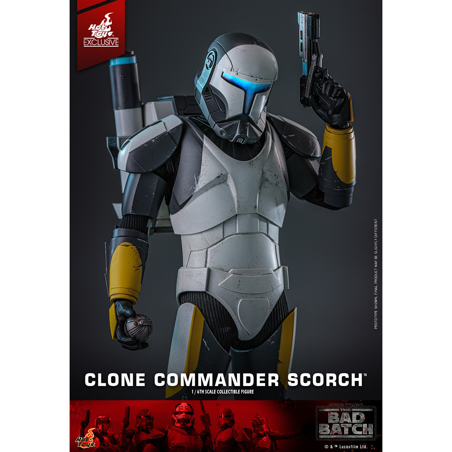 Star Wars Clone Commando Scorch 1:6 Scale Collectible Figure Hot Toys ...