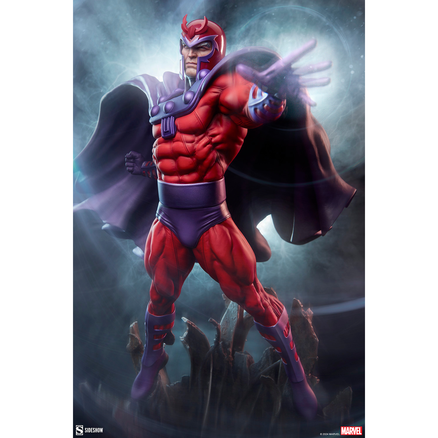 Marvel Magneto: Master of Magnetism Premium Format Figure Sideshow ...