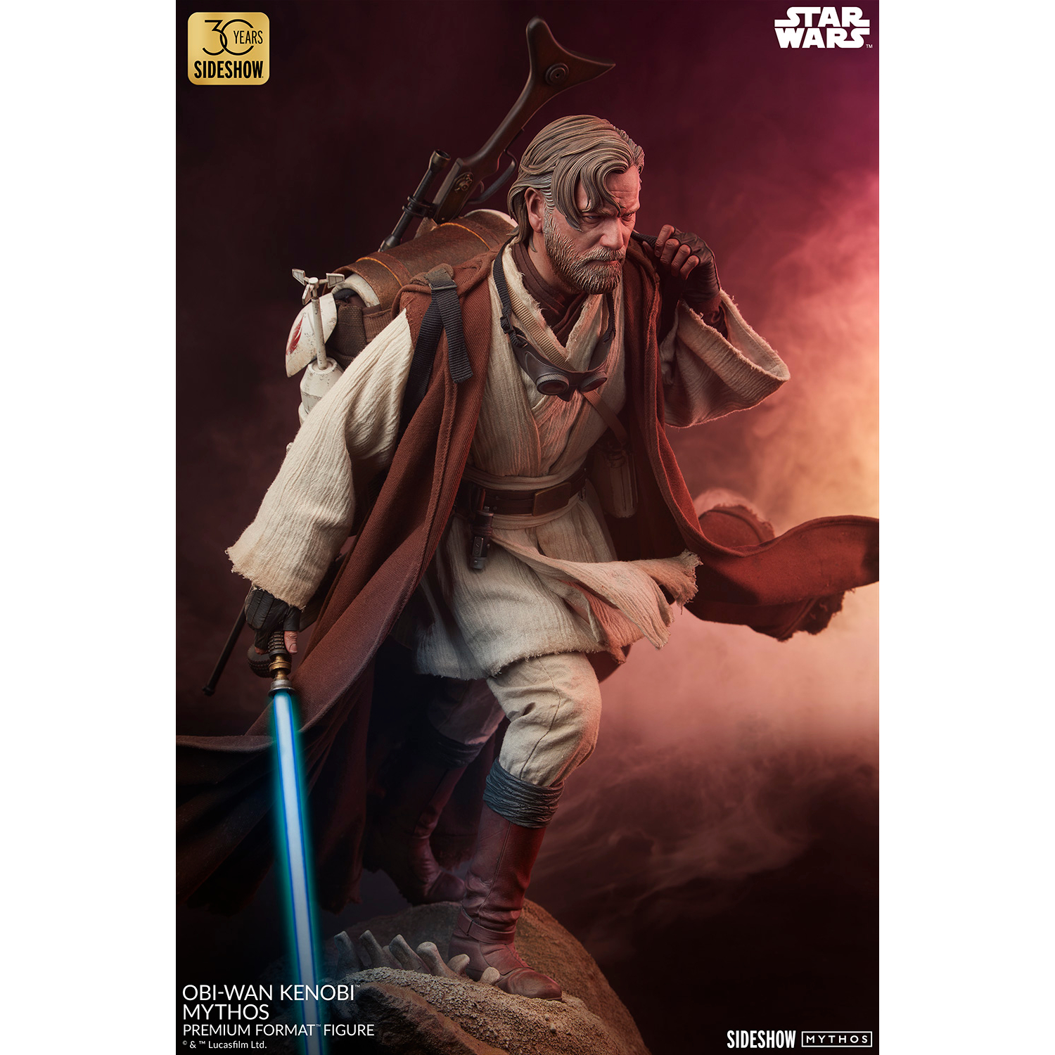 Star Wars Obi-Wan Kenobi Mythos Premium Format Figure Sideshow ...
