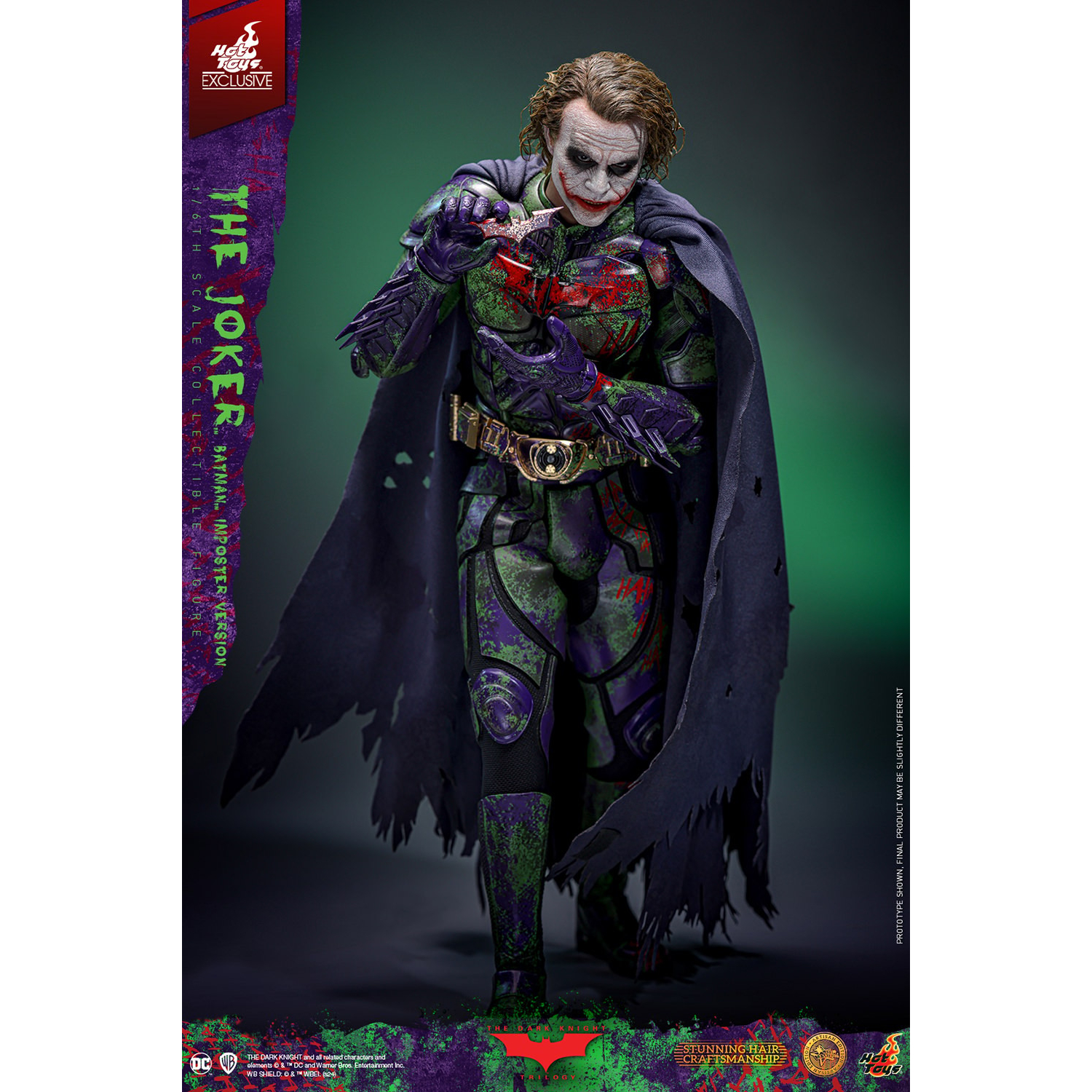 DC The Joker (Batman Imposter Version) 1:6 Scale Collectible Figure Hot ...