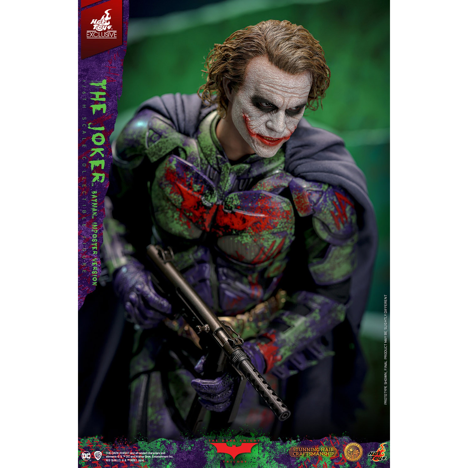 DC The Joker (Batman Imposter Version) 1:6 Scale Collectible Figure Hot ...
