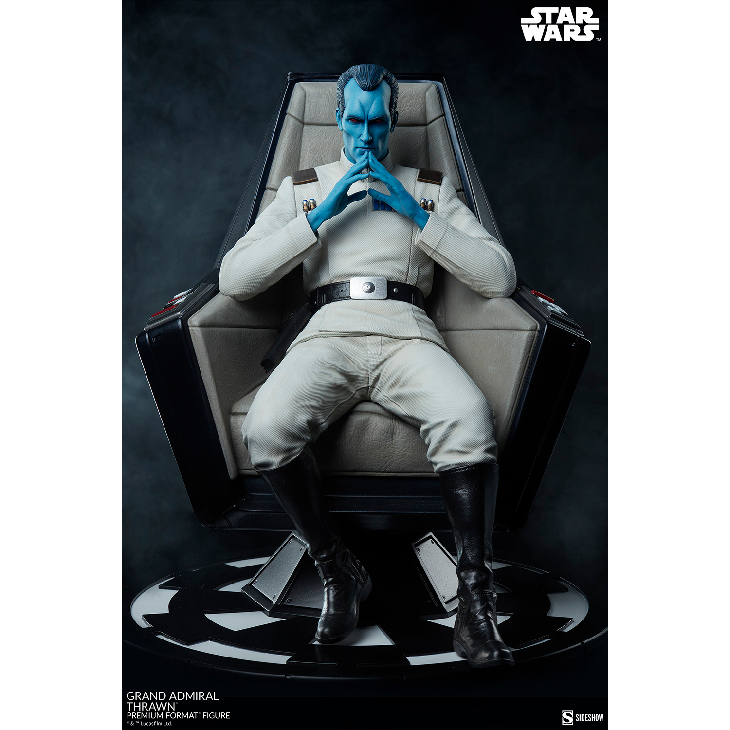 Star Wars Grand Admiral Thrawn Premium Format Figure Sideshow ...
