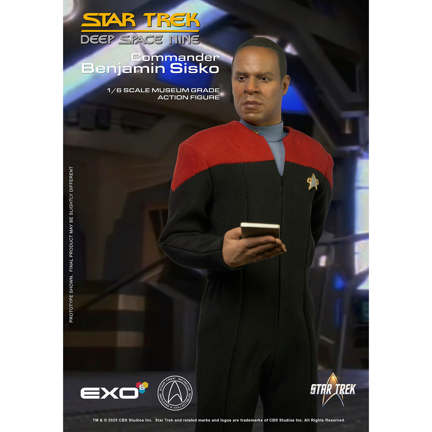 Star Trek Deep Space Nine - Captain Benjamin Sisko 1:6 Scale Figure EXO ...