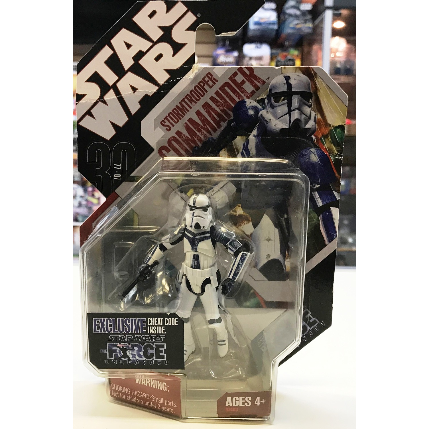 Star Wars The Force Unleashed 3,75-inch - Stormtrooper Commander action ...