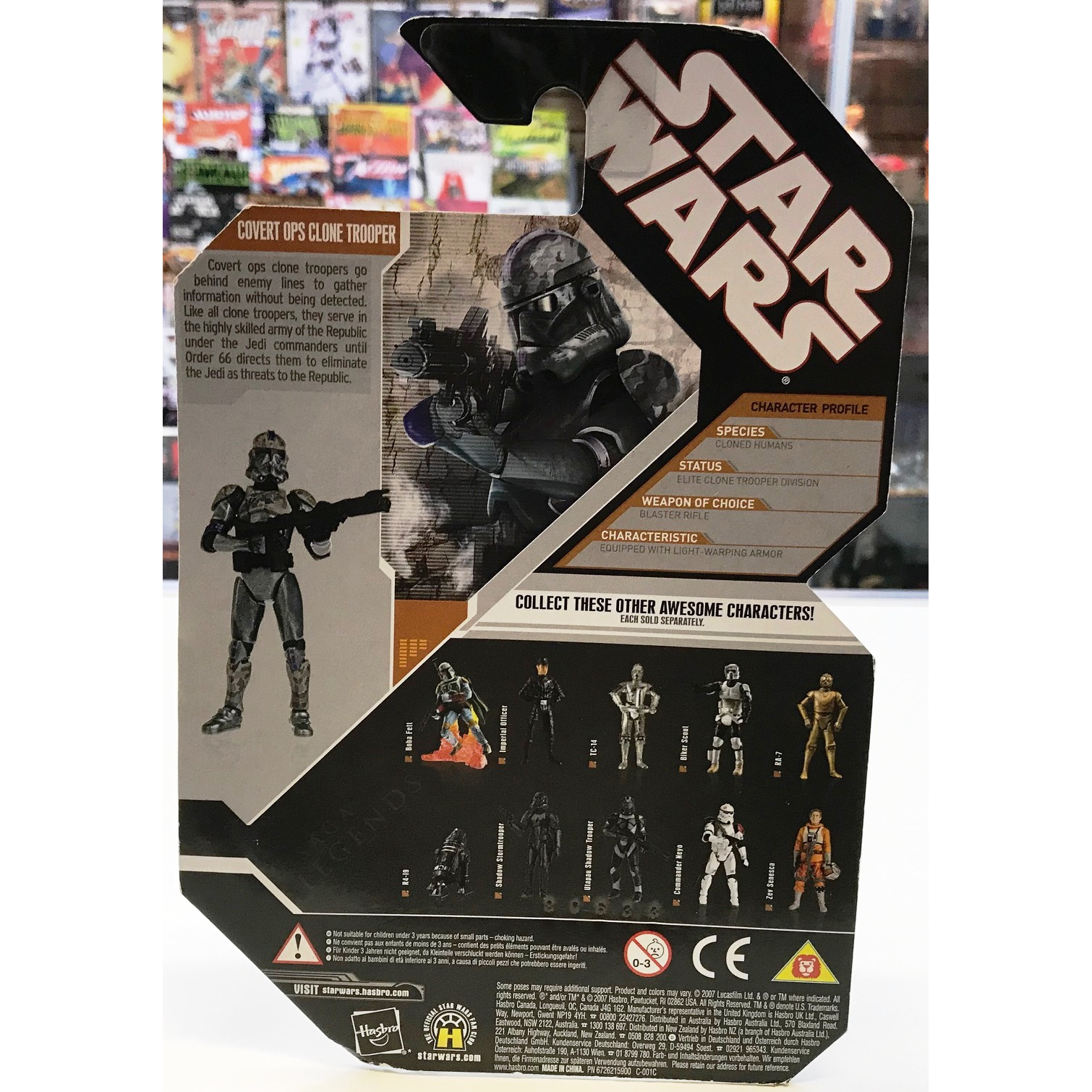 Star Wars The Clone Wars 3,75-inch - Covert Ops Clone Trooper Fan's ...
