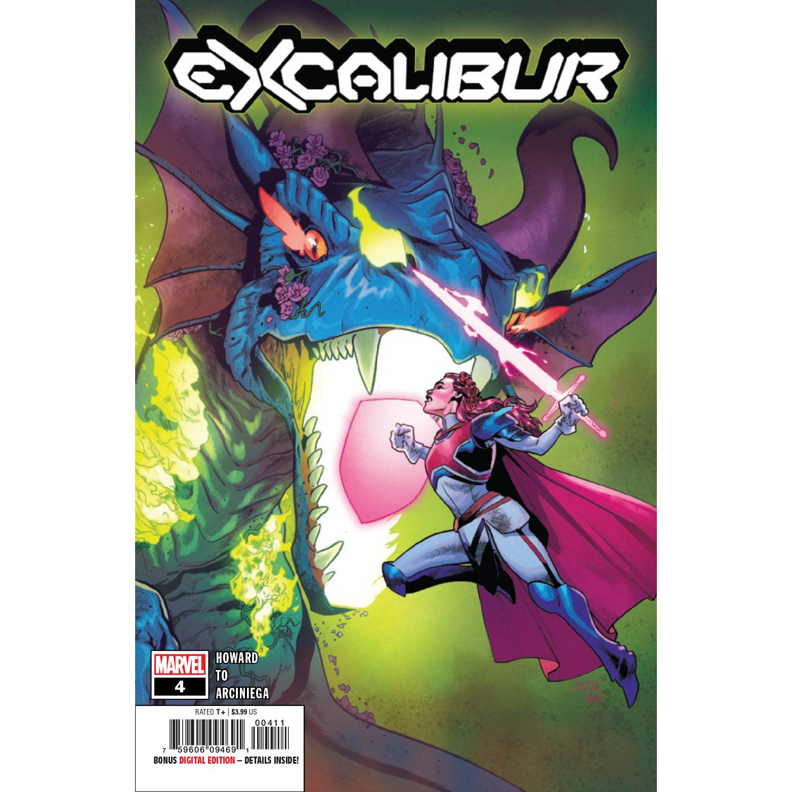 Excalibur #4 Marvel Comics