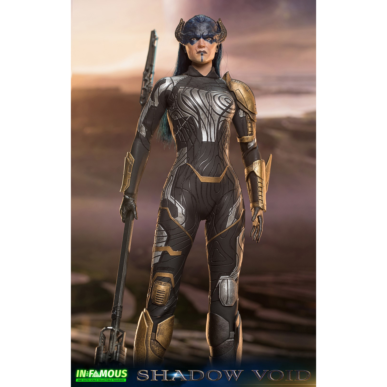 The Shadow Void 1:6 scale action figure In-Famous IF002