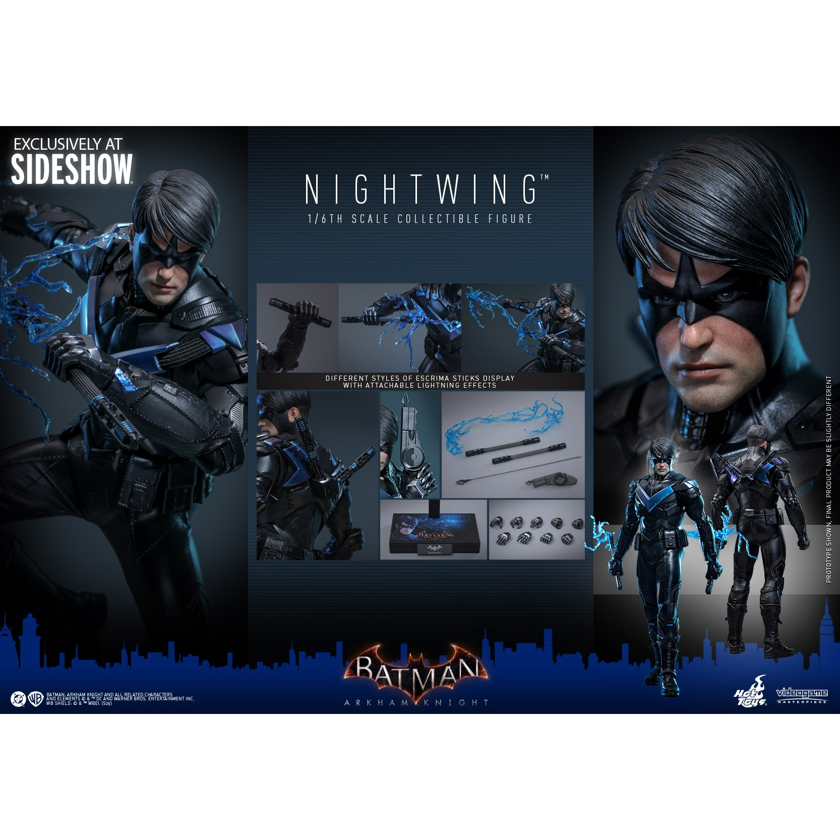 arkham nightwing combat
