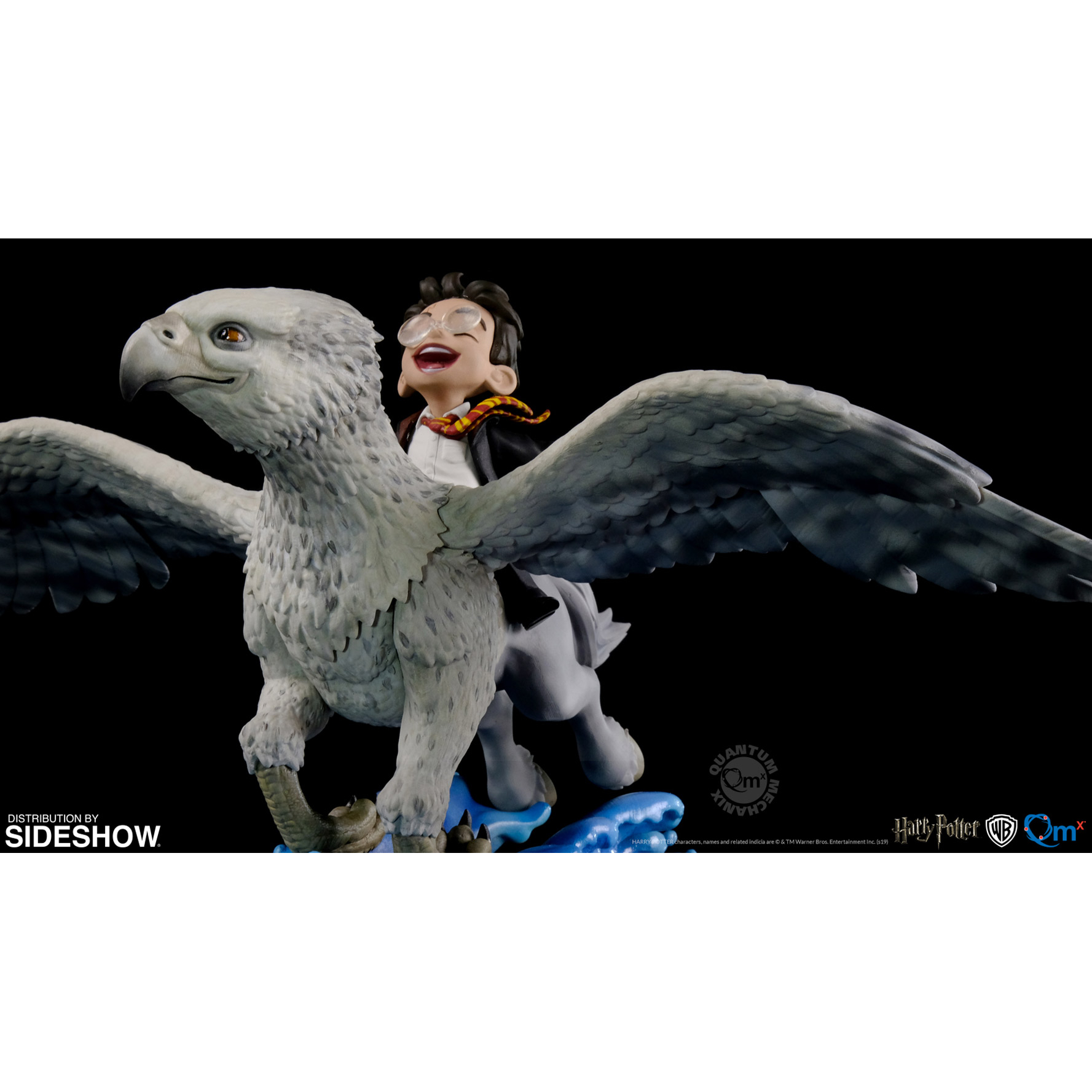 Harry Potter and Buckbeak Q-fig Max Collectible Figure Quantum Mechanix ...
