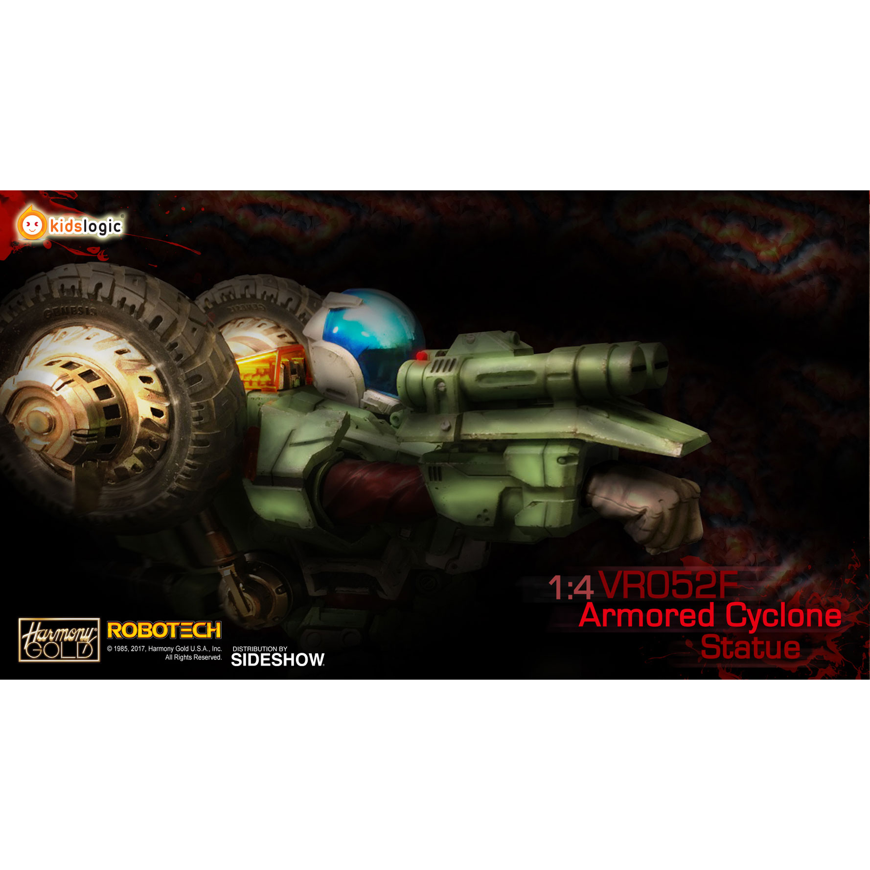 Mospeada Armor Cyclone VR052F Scott Bernard Statue Kids Logic Company ...