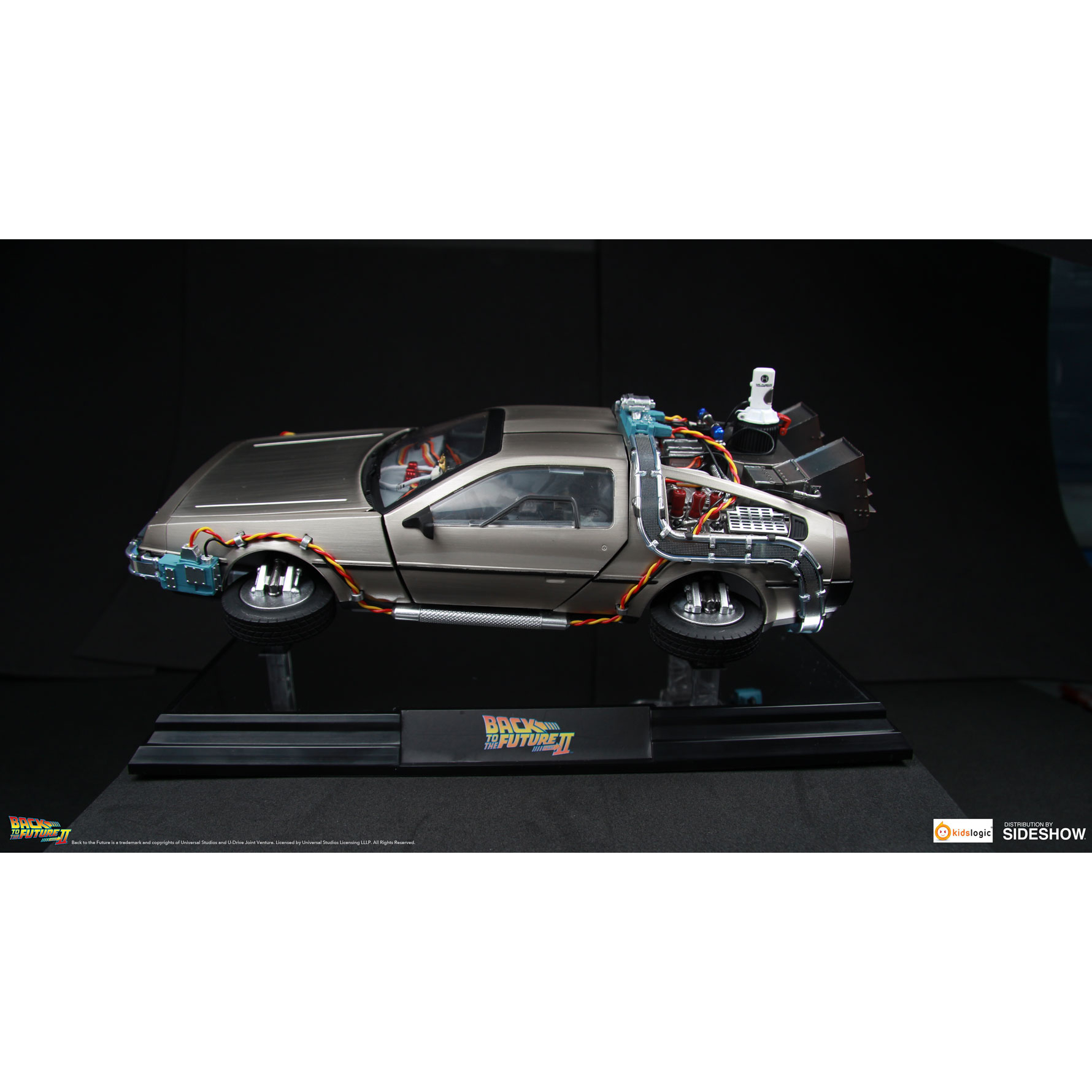 Back To The Future 2 (II) DeLorean Time Machine Magnetic Levitating ...