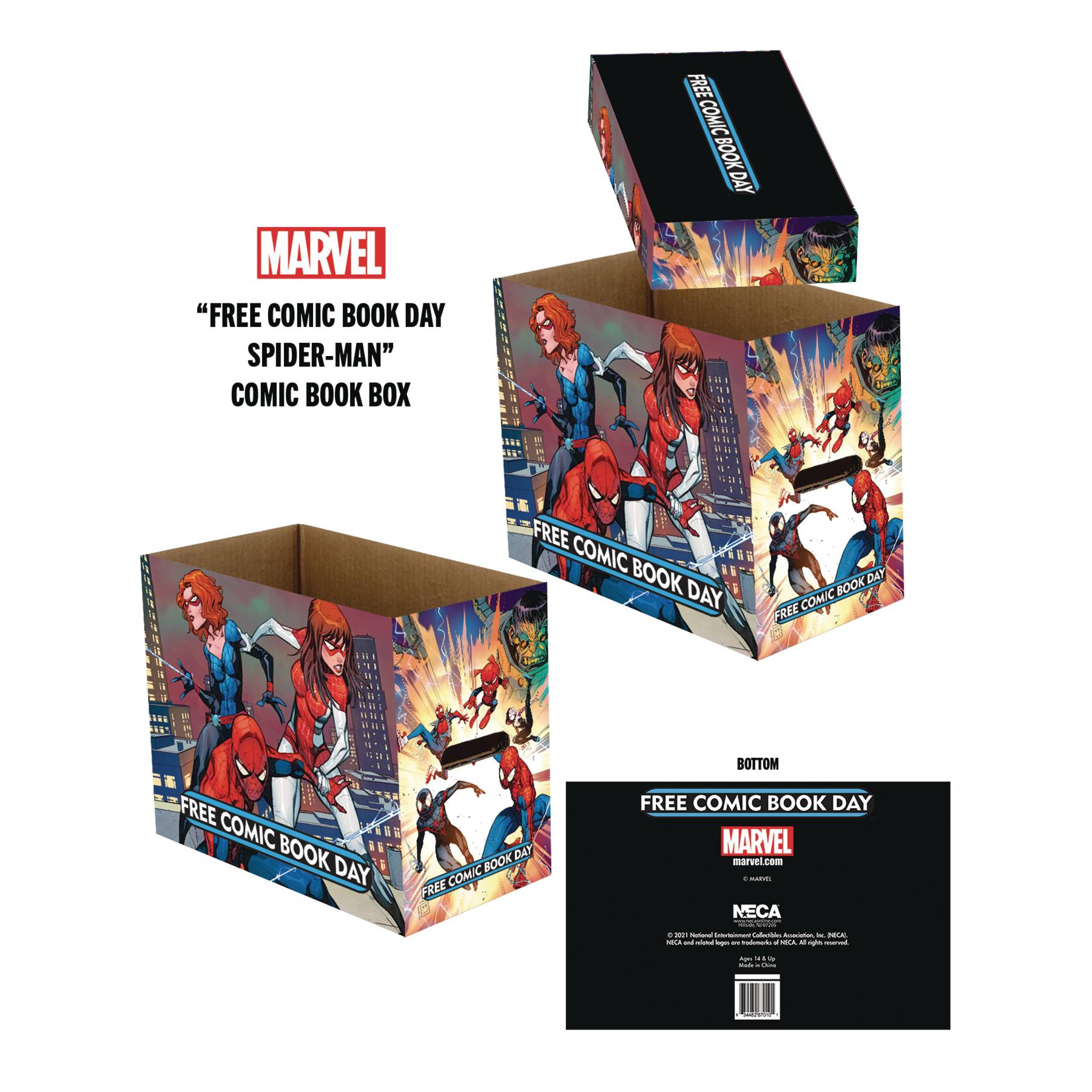 Marvel Graphic Short Comic Box FCBD 2022 Spider-Man