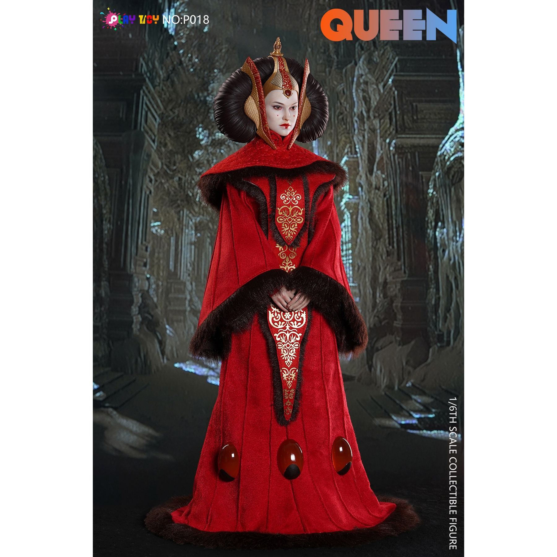 Queen of Star 1:6 Scale Action Figure Play Toy PT-P018