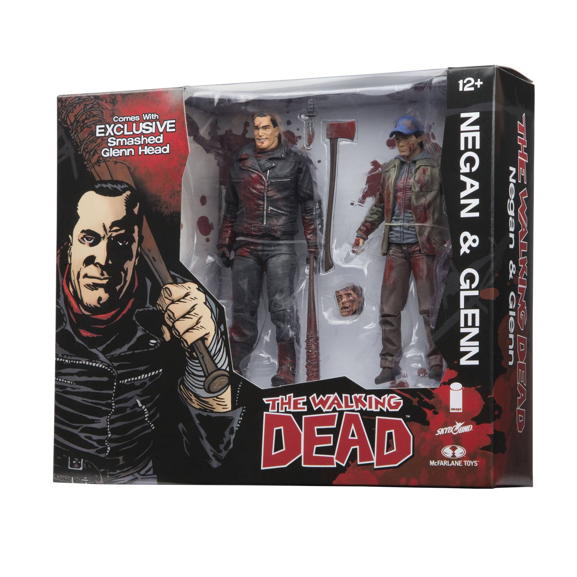 Walking Dead Negan & Glenn Color Bloody Version Comic Book Ensemble de ...