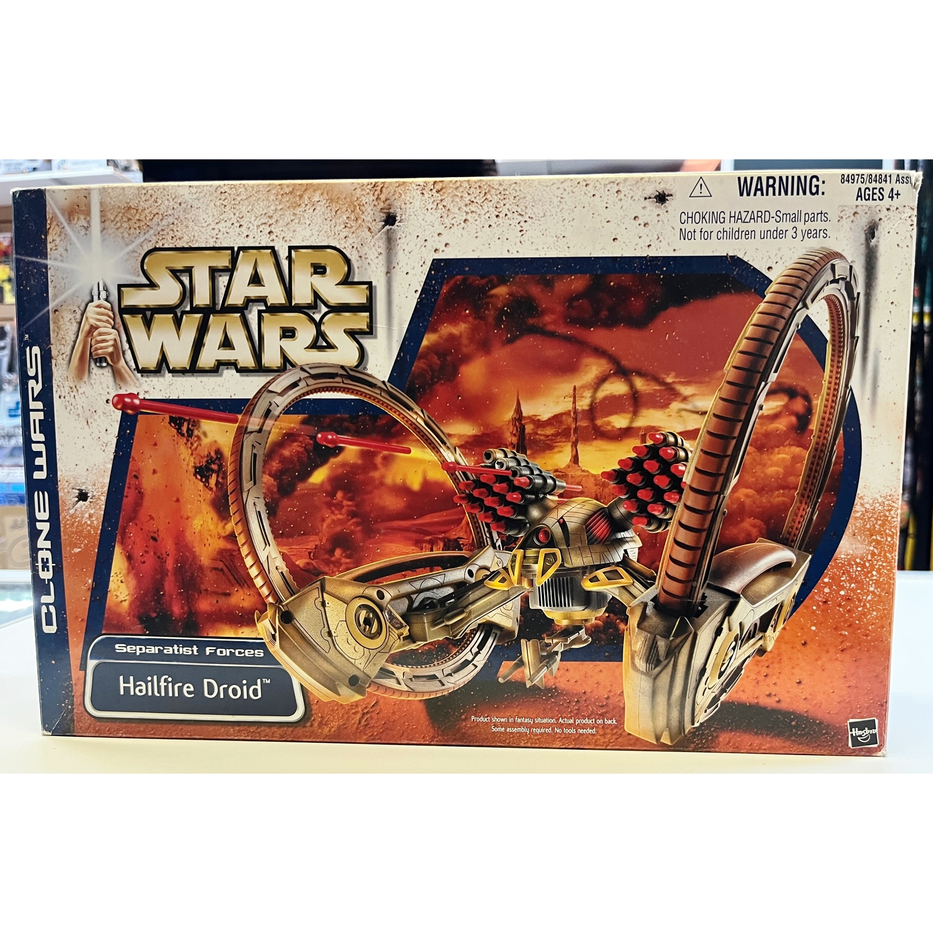 Star Wars Clone Wars Hailfire Droid (2003) Hasbro 84975