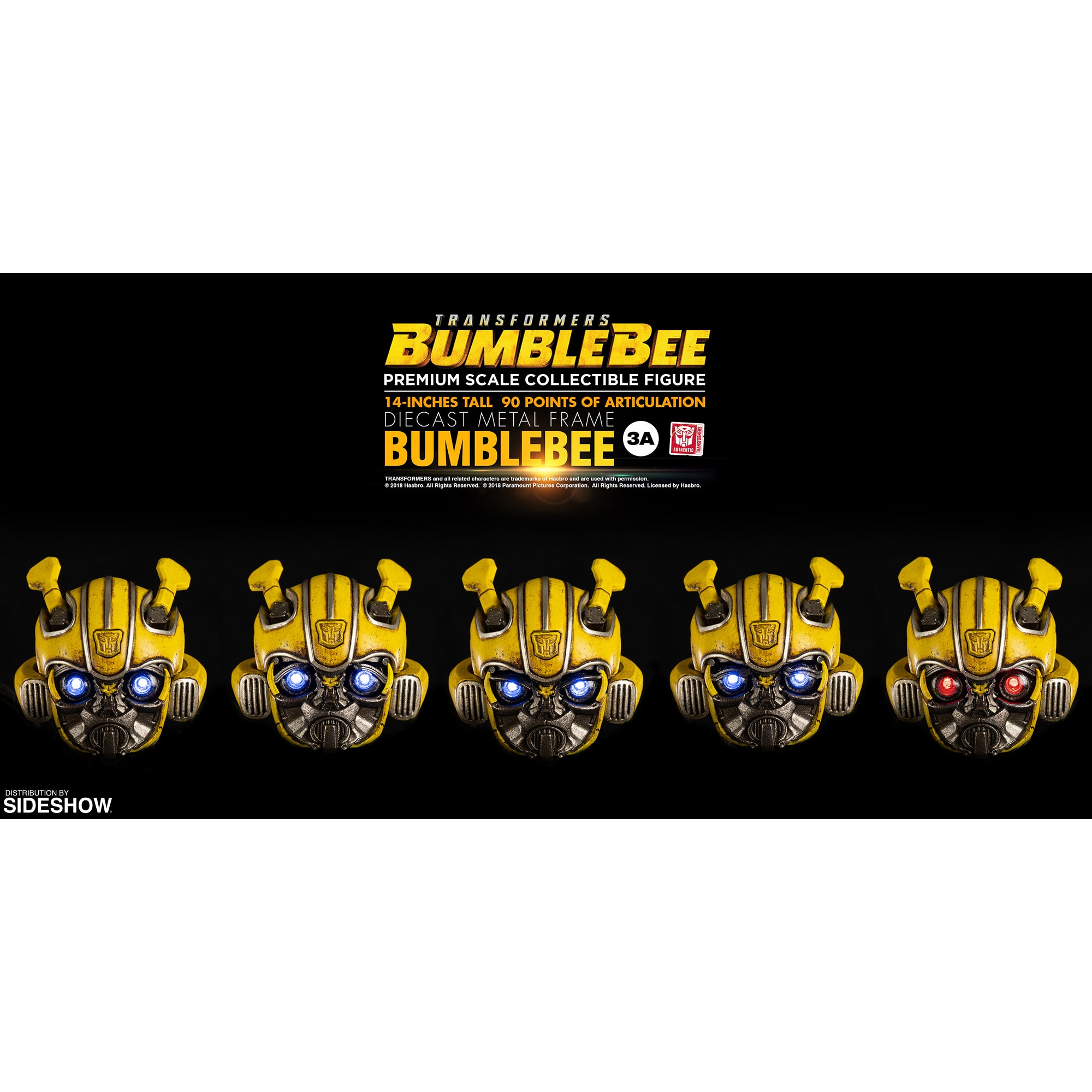Bumblebee Premium Scale Collectible Figure 14 inch ThreeA Toys 904675