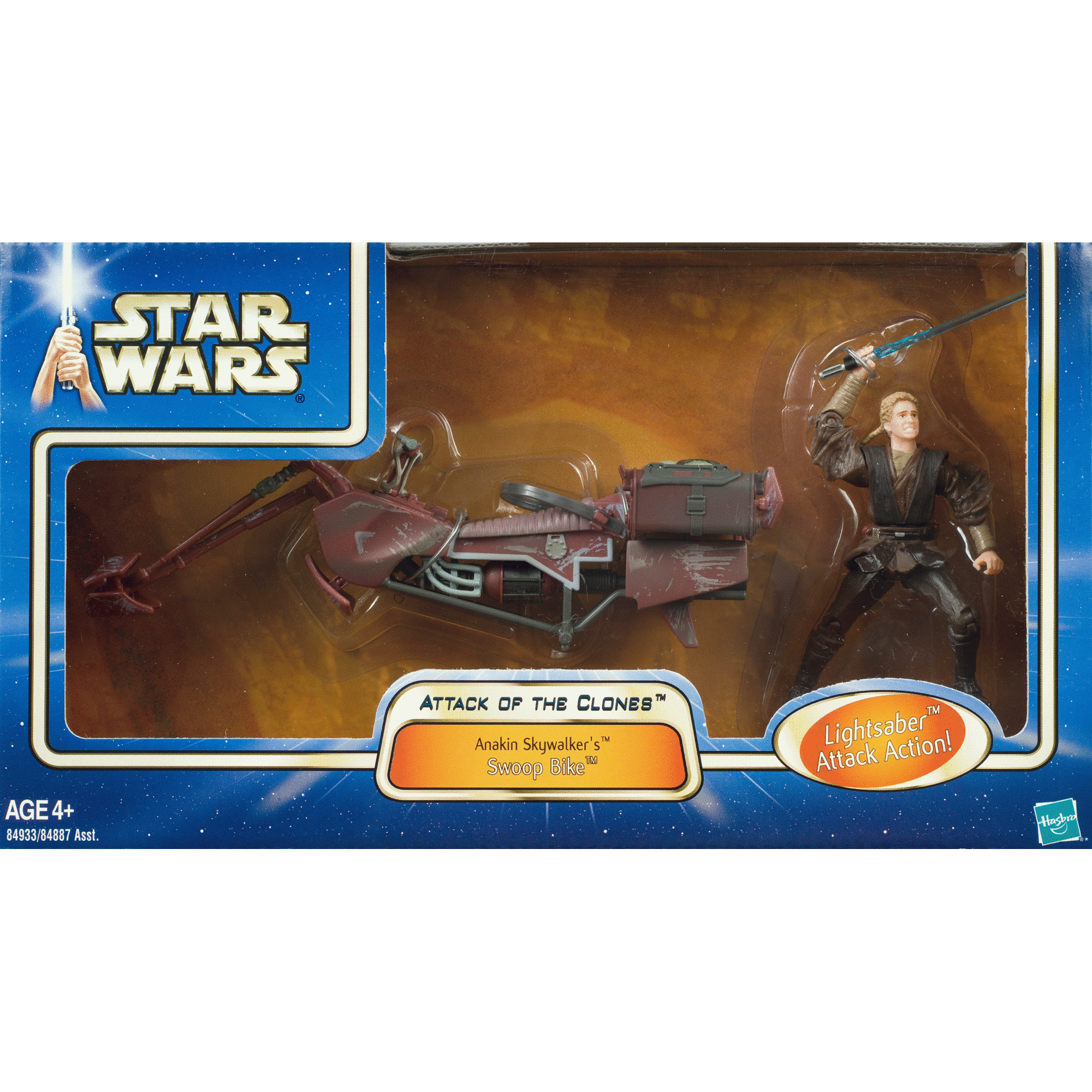 Star Wars Saga Attack of the Clone - Anakin Skywalker's Swoop Bike Hasbro