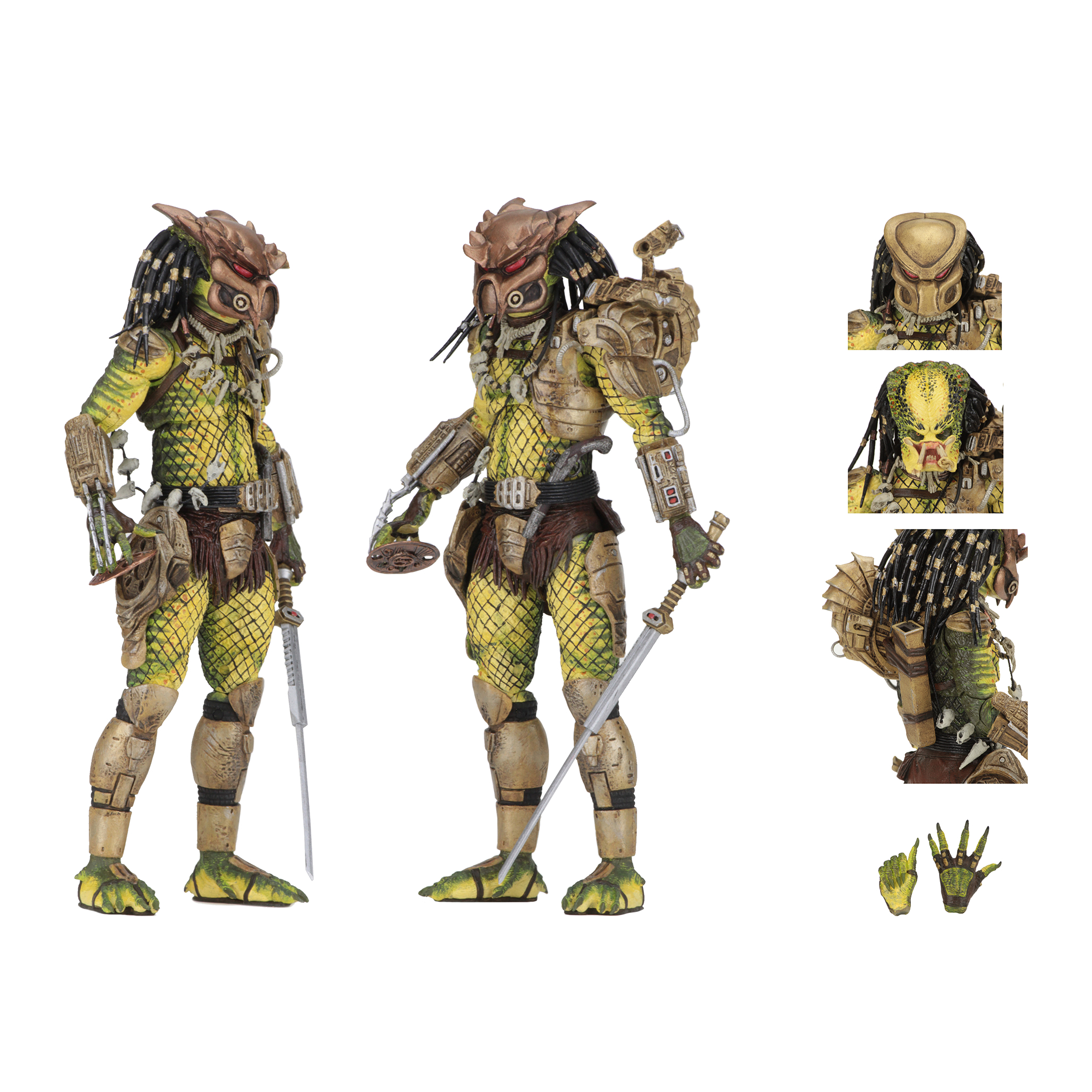 Predator Ultimate Elder The Golden Angel 7-inch scale action figure ...