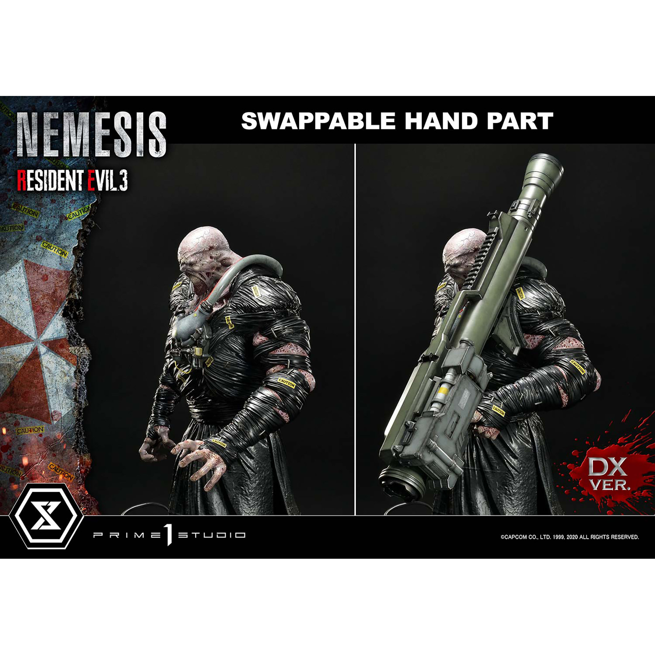 Resident Evil 3 - Nemesis Deluxe Version Quarter Scale (1:4) Statue ...