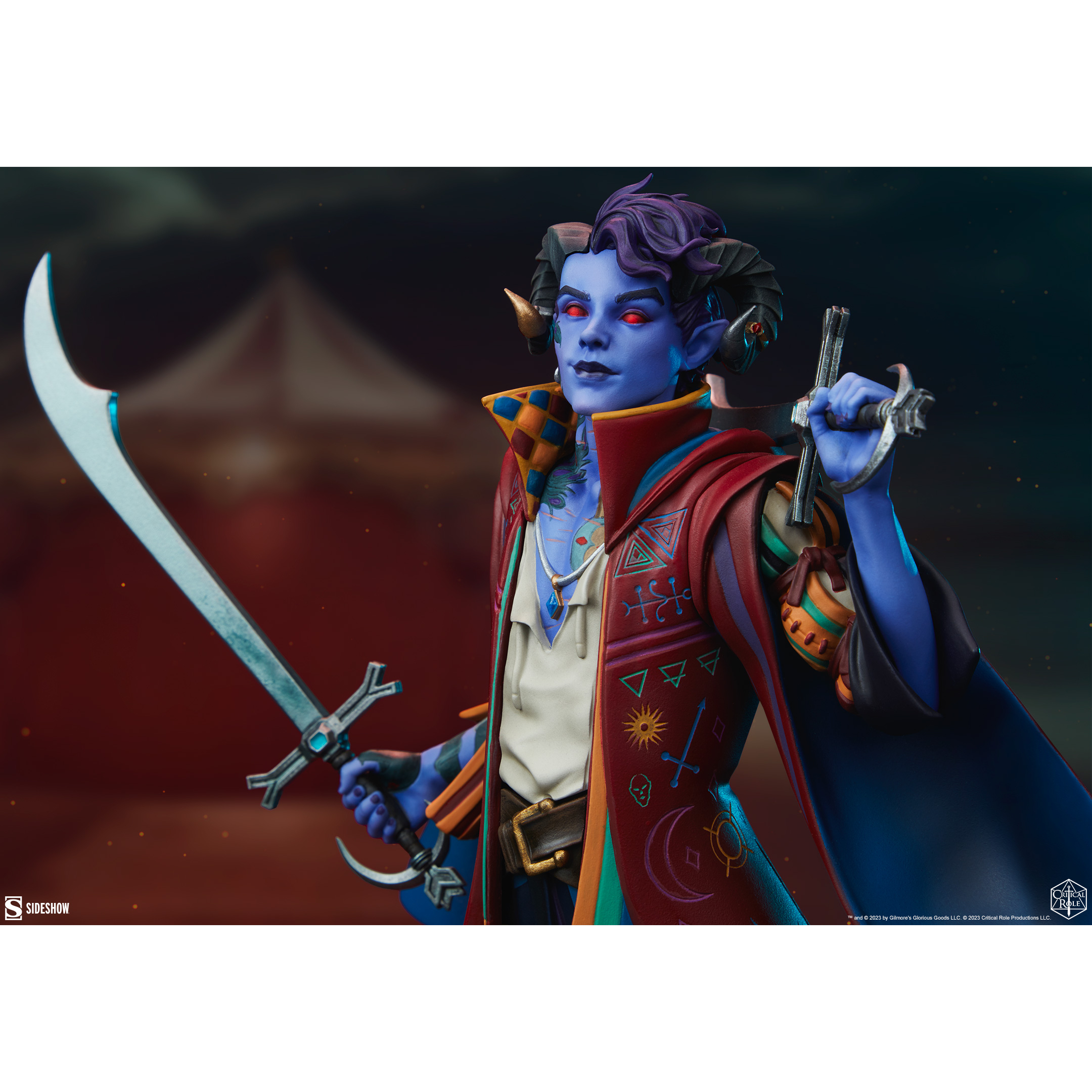 Critical Role: Mollymauk Tealeaf - Mighty Nein Statue Sideshow ...