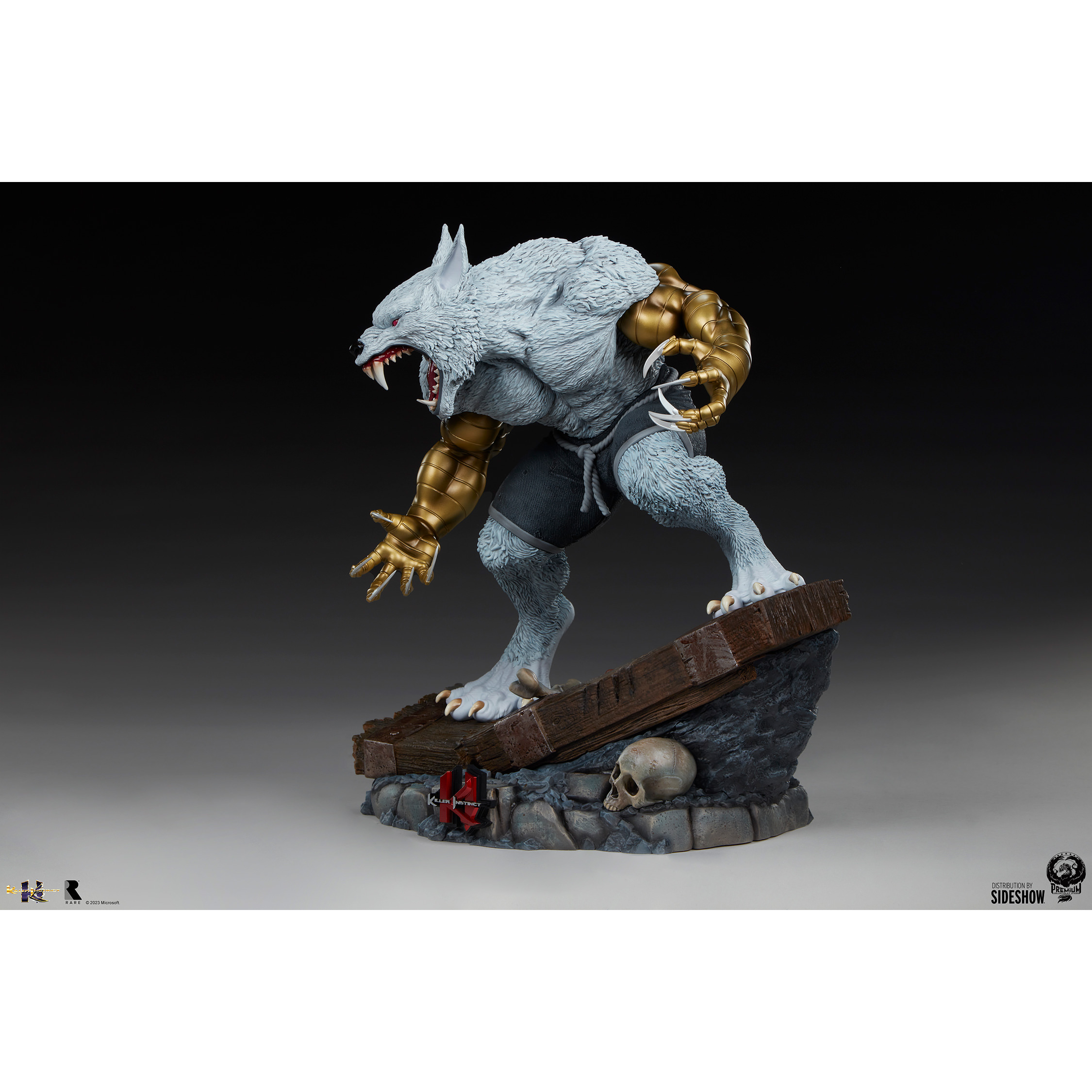 Killer Instinct - Sabrewulf White Wolf Variant Quarter Scale (1:4 ...