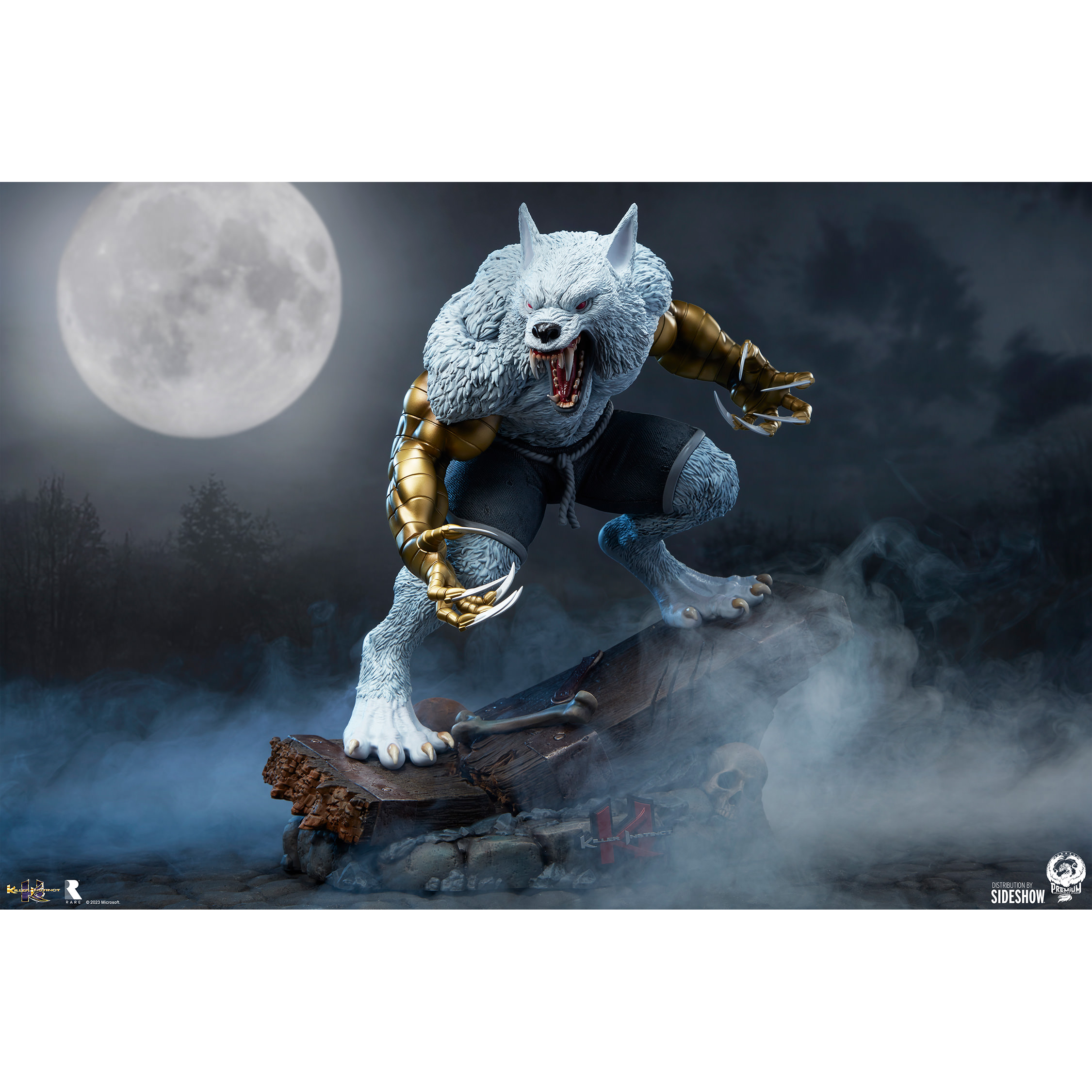 Killer Instinct - Sabrewulf White Wolf Variant Quarter Scale (1:4 ...