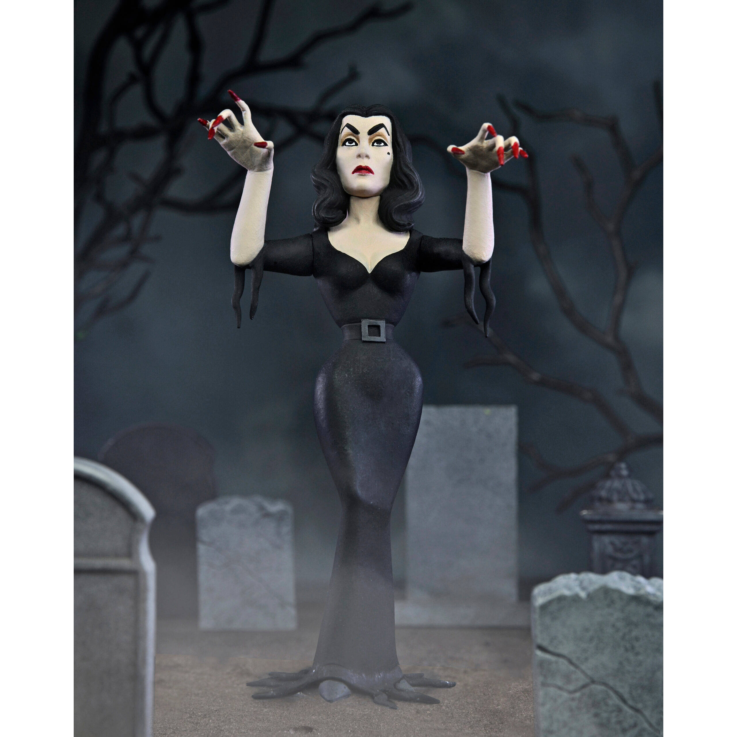 Toony Terrors Vampira with skull 6-inch scale action figure NECA