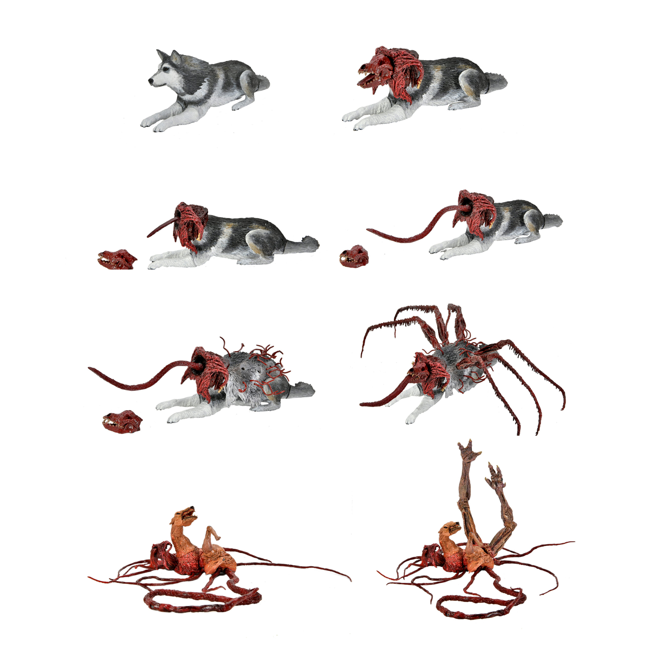 The Thing Deluxe Ultimate Dog Creature 7-inch Scale Action Figure NECA ...