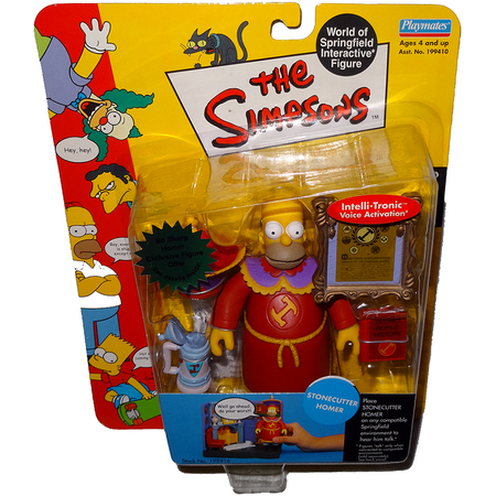 Simpsons Stonecutter Homer figure Playmates 199410