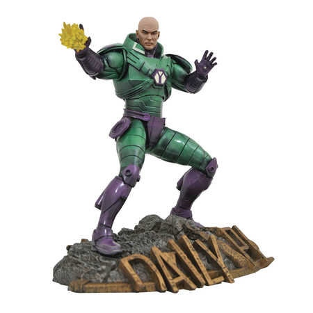 DC Gallery Comic Lex Luthor Diorama 9-inch Diamond Select Toys