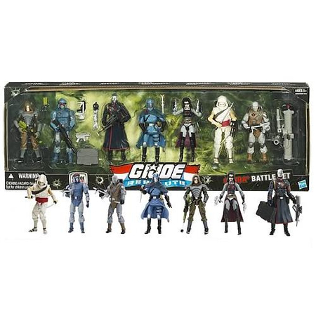 G.I. Joe Resolute Exclusive Action Figures 7 Figures Boxset (Cobra)