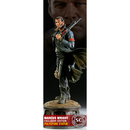 Terminator Salvation Marcus Wright statue version exclusive Sideshow ...