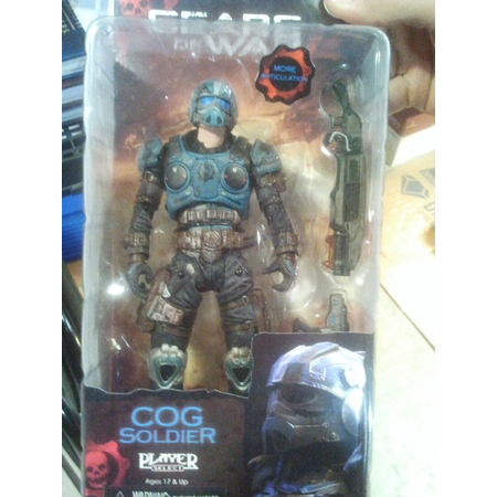 Gears of War 2 - series 3 COG soldier more articulated 7 in action ...