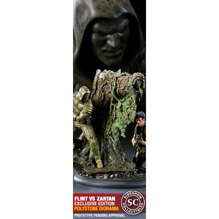 G.I. Joe Zartan VS Flint diorama exclusive version Sideshow 26261