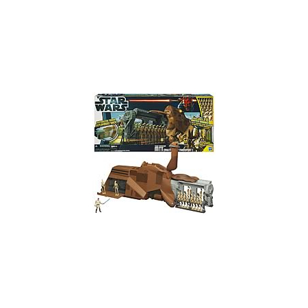 Star Wars MTT (Multi Troop Transporter) Droid Carrier Vehicle with 20 ...