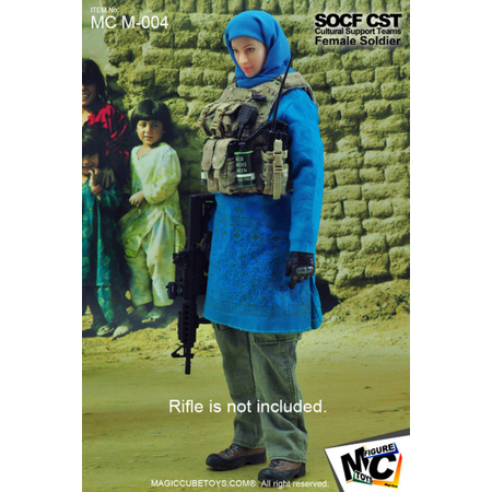Cultural Support Teams SOCF CST Female soldier 12 in action figure ...