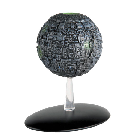 Star Trek Starships Figure Collection Mag #10 Borg Sphere EagleMoss