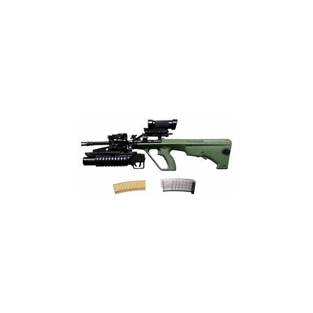 Arms Collection Steyr Aug 1:6 03 Grenade Launcher Model with ELCAN ...