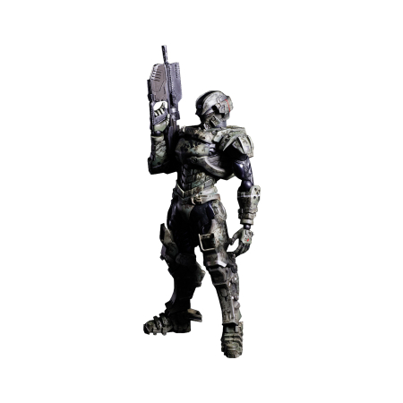 Starship Trooper Hero Major Henry Varro - 9 in action figure Play Arts ...