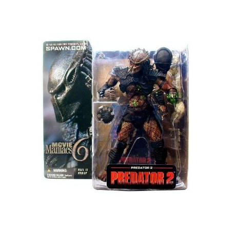 Predator 2 7 inch figure Spawn Movie Maniacs Series 6 McFarlane