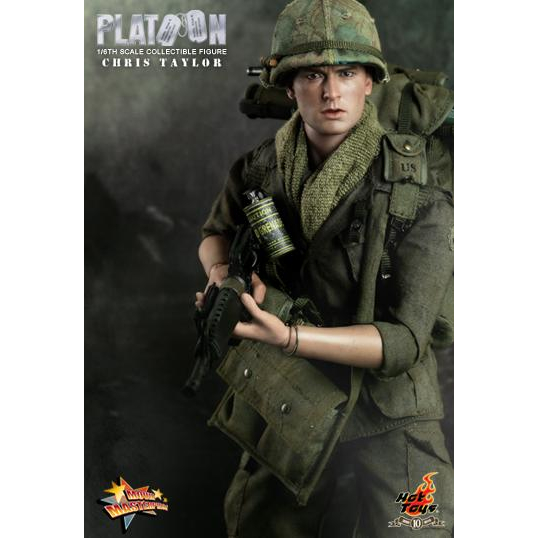 Platoon Chris Taylor (Charlie sheen) 12 in action figure Hot Toys ...