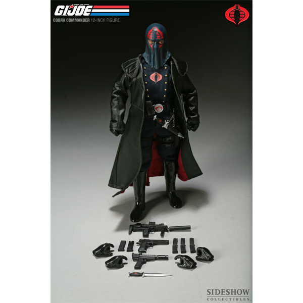 G.I. Joe Deluxe Cobra Commander 12 in action figure Sideshow 2614