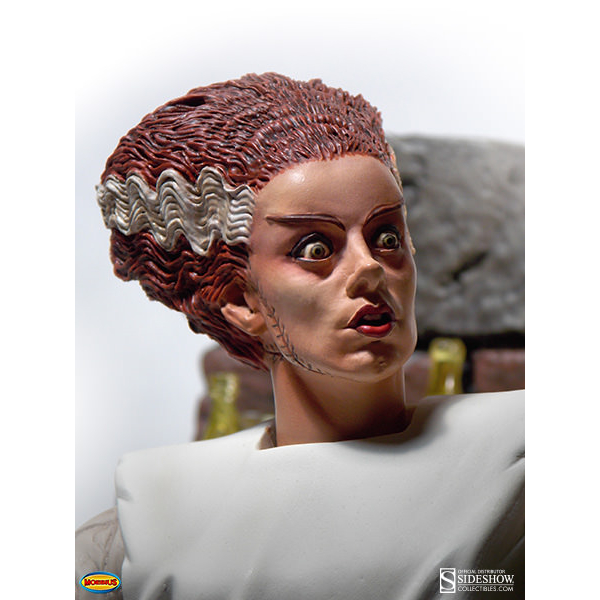 Bride of Frankenstein Prepainted Polystone Statue by Moebius Models 902289