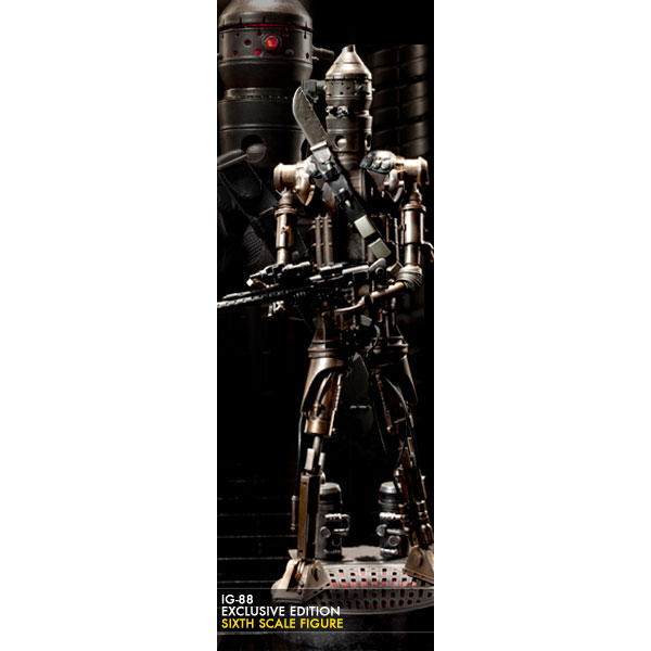 Star Wars IG-88 Assassin Droid 1:6 scale figure Exclusive version ...