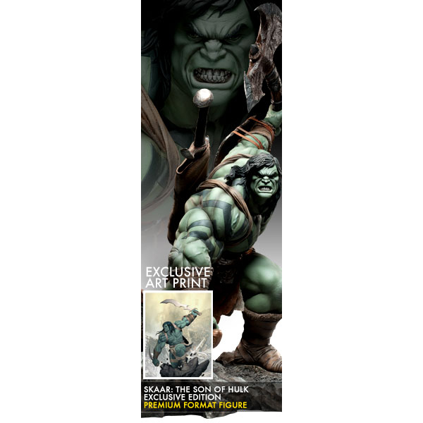 Skaar Son of Hulk statue premium format exclusive Sideshow 3000571