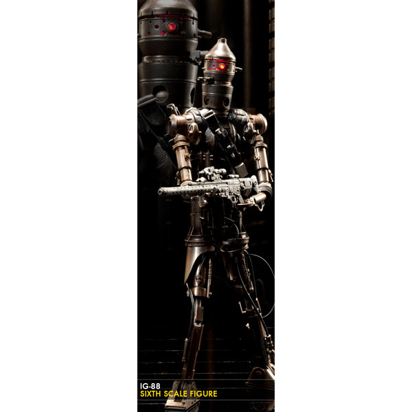 Star Wars IG-88 Assassin Droid 12 in figure Sideshow 100029