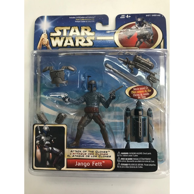 Star Wars Saga Attack of the Clone - Jango Fett (Electronic Jetpack)